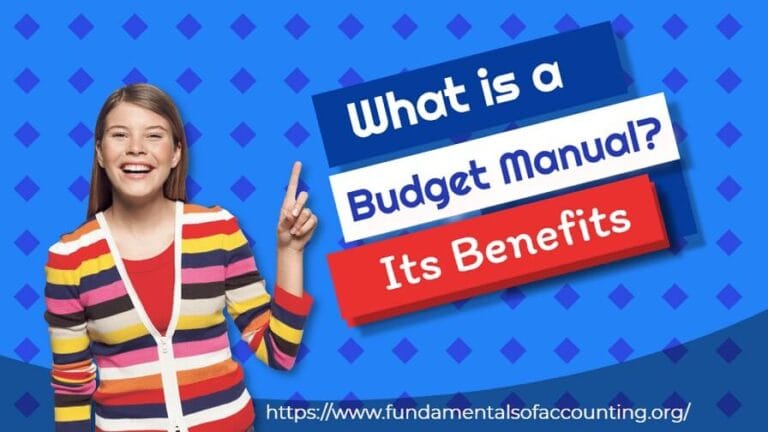 What Is A Budget Manual Meaning And Definition