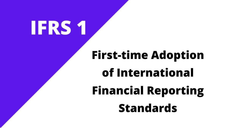 IFRS 1 — First-time Adoption of IFRSs