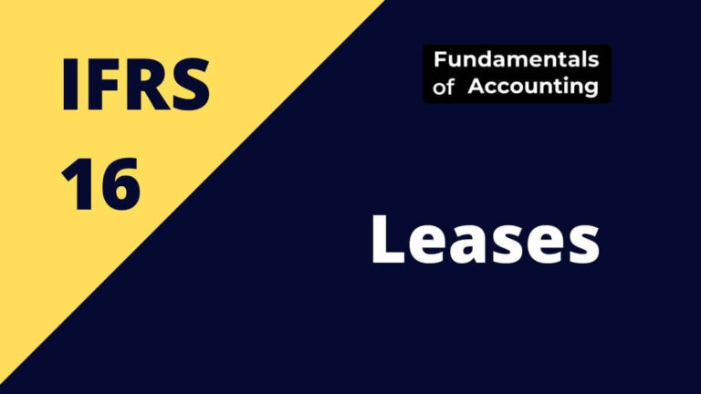 IFRS 16 - Leases (Recognition, Measurement and Disclosure)